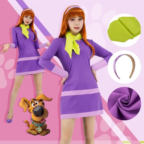Hot Topic Dresses Scooby Doo Daphne Blake Costume Poshmark